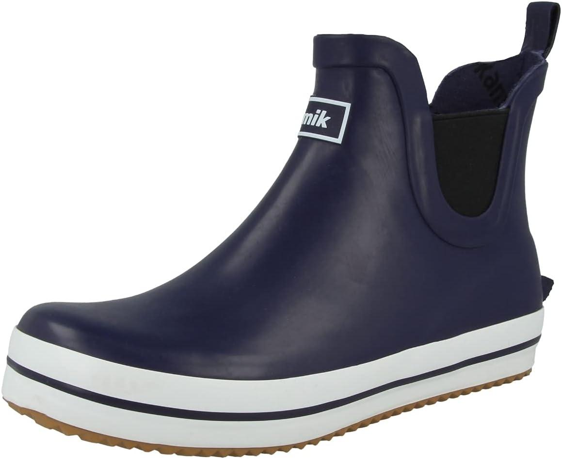 Kamik Women’s Sharon Low Rain Boot(Blue Navy Na2) - Kamik